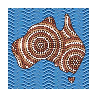'Aboriginal Abstract Art' Posters - Piccola | AllPosters.com