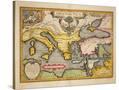 Map of the Voyage of the Argonauts, from the 'Theatrum Orbis Terrarum ...