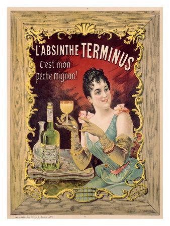 Vintage Absinthe Poster