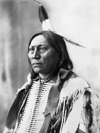'Sioux Chief, C1898' Photographic Print - Adolph F. Muhr | AllPosters.com