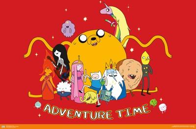 'Adventure Time - Group' Posters - Trends International | AllPosters.com