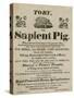 'Advert for Toby the Sapient Pig, the Greatest Curiosity of the Present ...
