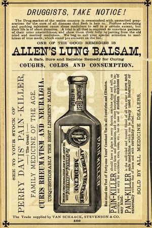 'Advertisement for Allen's Lung Balsam' Giclee Print | AllPosters.com