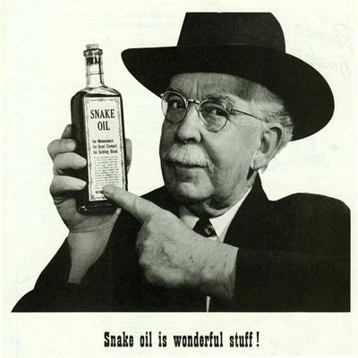'Advertisement for 'Snake Oil', 1940S' Giclee Print | AllPosters.com