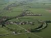 'Aerial View of Avebury, Unesco World Heritage Site, Wiltshire, England ...