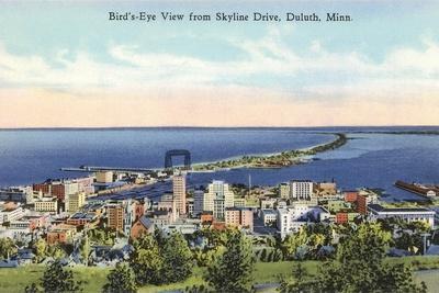 'Aerial View of Duluth, Minnesota' Prints | AllPosters.com