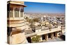 Aerial view of Udaipur town from the City Palace, Udaipur, Rajasthan ...