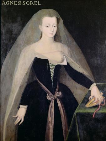 'Agnes Sorel (circa 1422-50) Favourite of Charles VII (1403-61)' Giclee ...