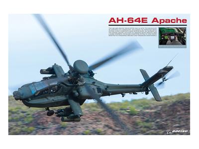 'AH-64E Apache Helicopter' Prints | AllPosters.com