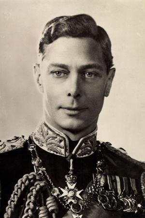 Ak His Majesty King George Vi., Portrait, Uniform, Medals Photographic ...