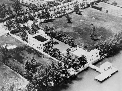 'Al Capone's Luxurious Florida Estate, 1930s' Photo | AllPosters.com