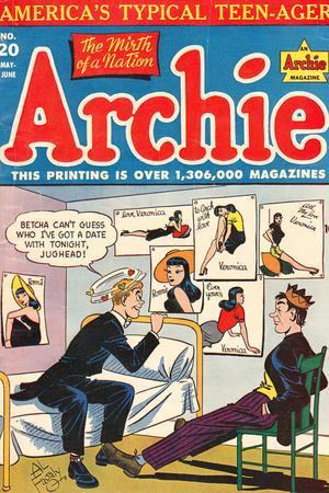 'Archie Comics Retro: Laugh Comic Book Cover No.25 (Aged)' Posters - Al ...