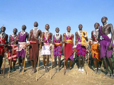 'Alamal, Ritual Festival, Maasai Village (Manyatta), Rift Valley ...