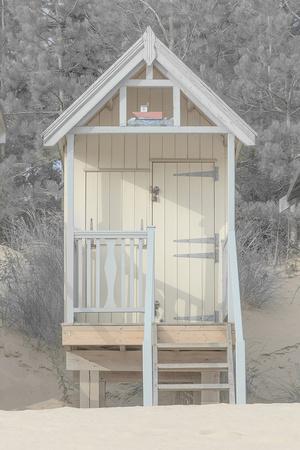 Beachside Hut - Shift Giclee Print - Alan Copson | AllPosters.com