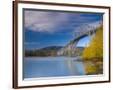 'USA, Vermont, Lake Champlain, Chimney Point Bridge Between Chimney ...