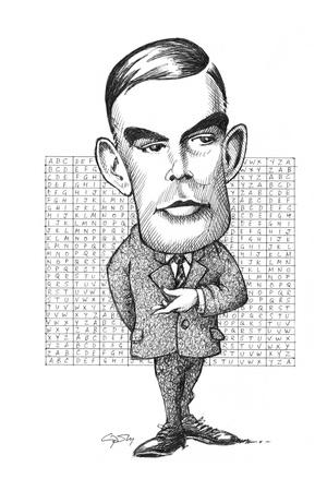 'Alan Turing, British Mathematician' Photographic Print - Gary ...