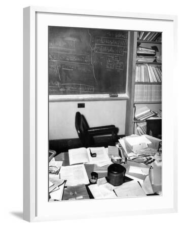 'Albert Einstein's Study at the Institute for Advance Study at ...