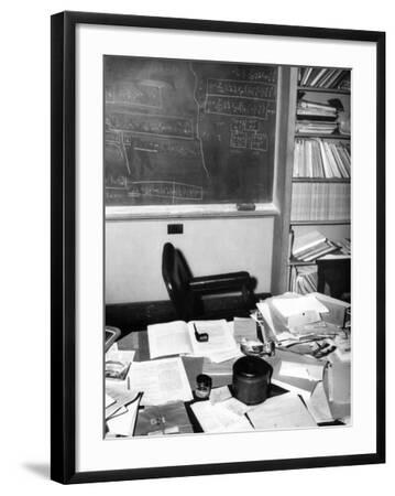 'Albert Einstein's Study at the Institute for Advance Study at ...