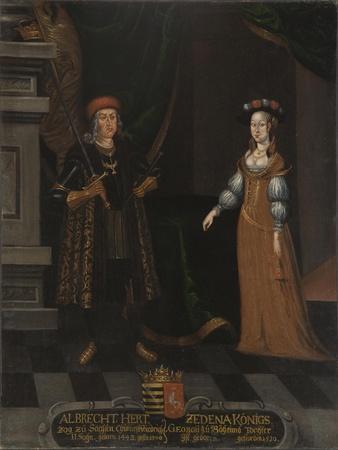 Albert III (1443-1500), Duke of Saxony and Sidonie of Podebrady (1449 ...