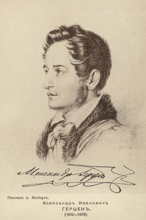 'Alexander Herzen, Russian Writer and Philosopher' Giclee Print ...