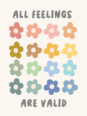 'All Feelings are Valid' Giclee Print - Beth Cai | AllPosters.com