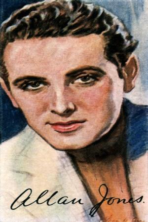 'Allan Jones, (1907-199), American Actor and Singer, 20th Century ...