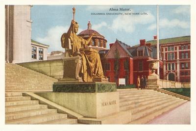 'Alma Mater Statue, Columbia University, New York' Prints | AllPosters.com