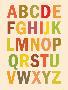 'Alphabet (List) Art Poster Print' Prints | AllPosters.com