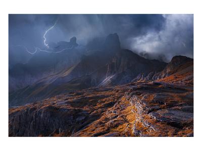 'Alpine Storm' Premium Giclee Print | AllPosters.com