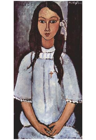 'Amadeo Modigliani (Alice) Art Poster Print' Photo | AllPosters.com