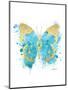 'Butterfly Gold & Blue' Prints - Amanda Greenwood | AllPosters.com