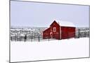 Red Barn in Winter Photographic Print - Amanda Lee Smith | AllPosters.com