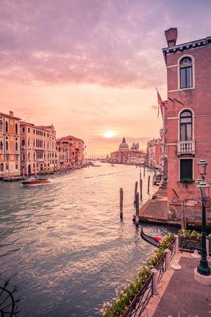 Amazing summer travel landscape. Stunning sunrise sunset over Grand ...