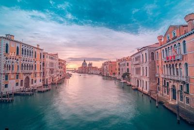 Amazing summer travel landscape. Stunning sunrise sunset over Grand ...