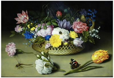'Ambrosius Bosschaert the Elder Flower Still Life Art Print Poster ...