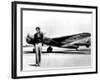 'Amelia Earhart Standing in Front of the Lockheed Electra in Which She ...
