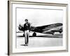 'Amelia Earhart Standing in Front of the Lockheed Electra in Which She ...