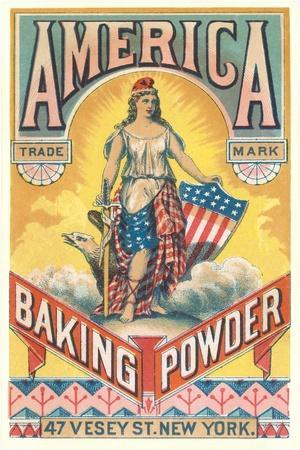 'America Baking Powder Advertisement, Columbia' Posters | AllPosters.com