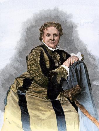 'American Author Helen Hunt Jackson, known as H.H. (1830-1885) Hand ...