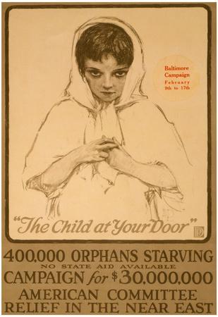 'American Committee Orphan Relief in Near East War Propaganda Vintage ...