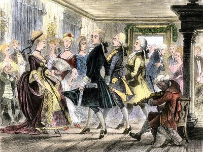 'American Folk Dance: Couple Dancing to the Sound of a Violin at a ...