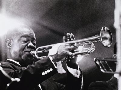 'Louis Armstrong (1900-71)' Photographic Print - American Photographer ...