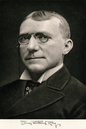 'American Poet James Whitcomb Riley (1849-1916), with Autograph ...