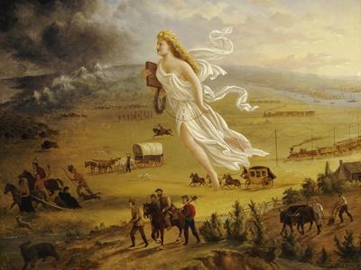 'American Progress, 1872' Giclee Print - John Gast | AllPosters.com