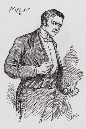 Malice (Engraving) Giclee Print - American School | AllPosters.com