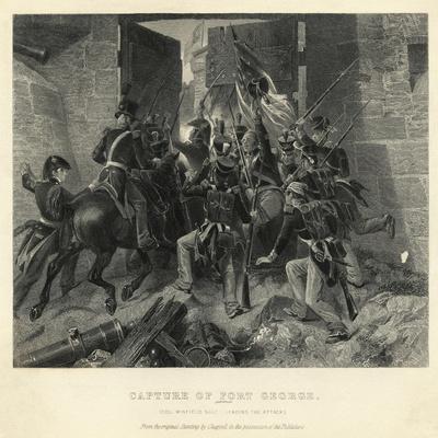 'American Soldier Capture Fort George' Giclee Print | AllPosters.com