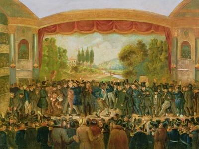 'American Theatre, Bowery, New York, Depicting the 57th Night of Mr T.D ...