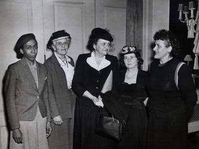 'American Women Labor Leaders with Secretary of Labor, Frances Perkins ...