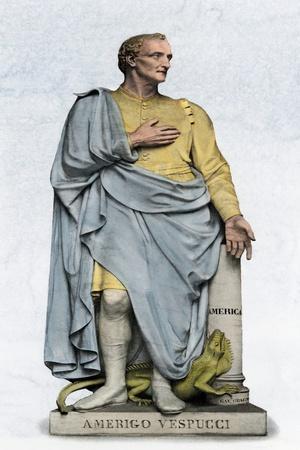 Amerigo Vespucci (Americus Vespucius) (1451/1454-1512), Italian ...