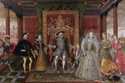 'An Allegory of the Tudor Succession: the Family of Henry Viii, C.1589 ...